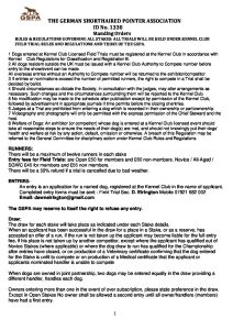 GSPA STANDING INSTRUCTIONS 2022-2023 revised | GSPA